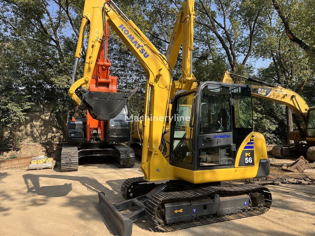 Komatsu pc56 pc56-7 mini excavators mini bager