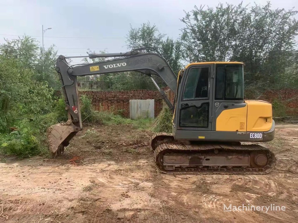 Volvo EC80D bager guseničar