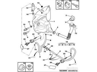 Citroen C5 II Poklopci Prskalice Farova SET 04-08,NOVO