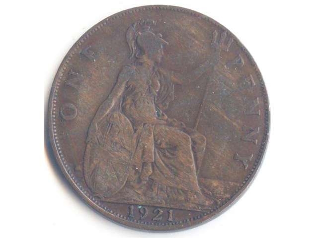 Velika Britanija 1 penny 1921