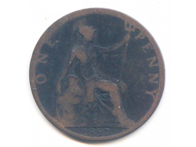 Velika Britanija 1 penny 1897