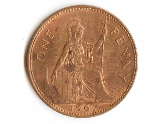 Velika Britanija 1 penny 1967