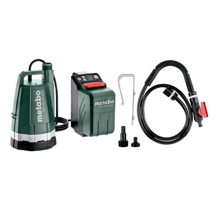 METABO TPF 18 LTX 2200 Solo baterijska pumpa za vodu