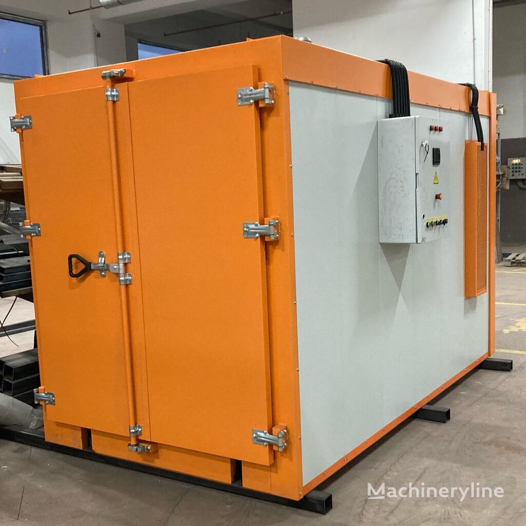 Nova VOGAMAKINA 2m powder coating curing oven, box type oprema za plastifikaciju metala