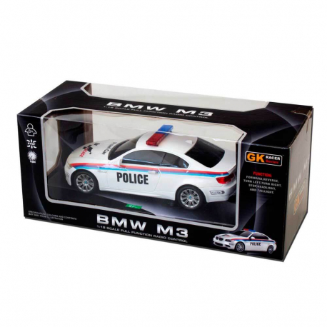 RC AUTOMOBIL 1:18 BMW M3 POLICE PROWL