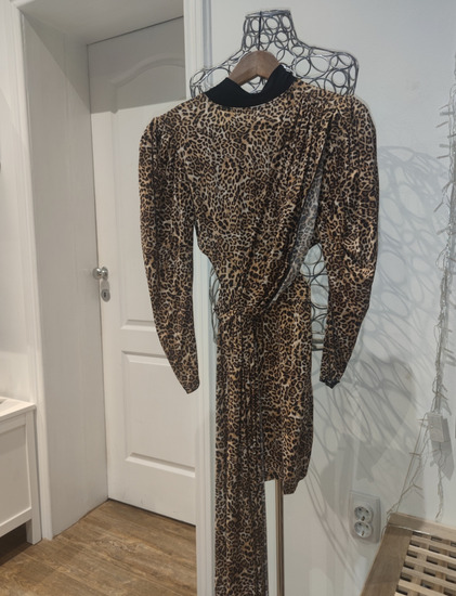 Unikatna leopard haljina