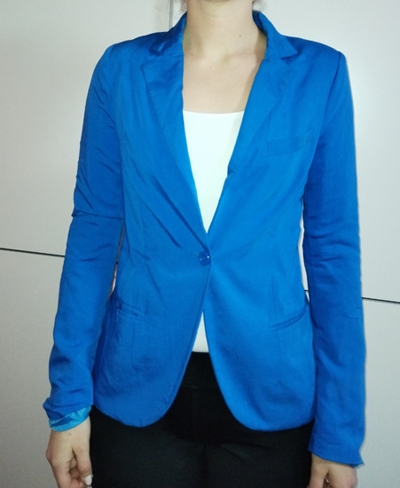 Plavi ženski sako
