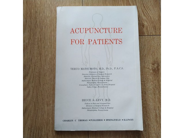 ACUPUNCTURE FOR PATIENTS