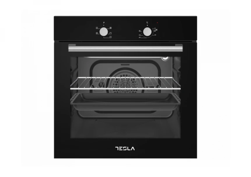 Ugradna rerna TESLA BO300SB ventilatorska/56L/mehanička/crna