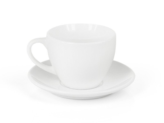 BONITA MINI, PORCELANSKA ŠOLJA I TACNA ZA ESPRESSO KAFU, 100 ML