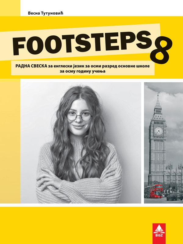 Footsteps 8 - radna sveska - BIGZ