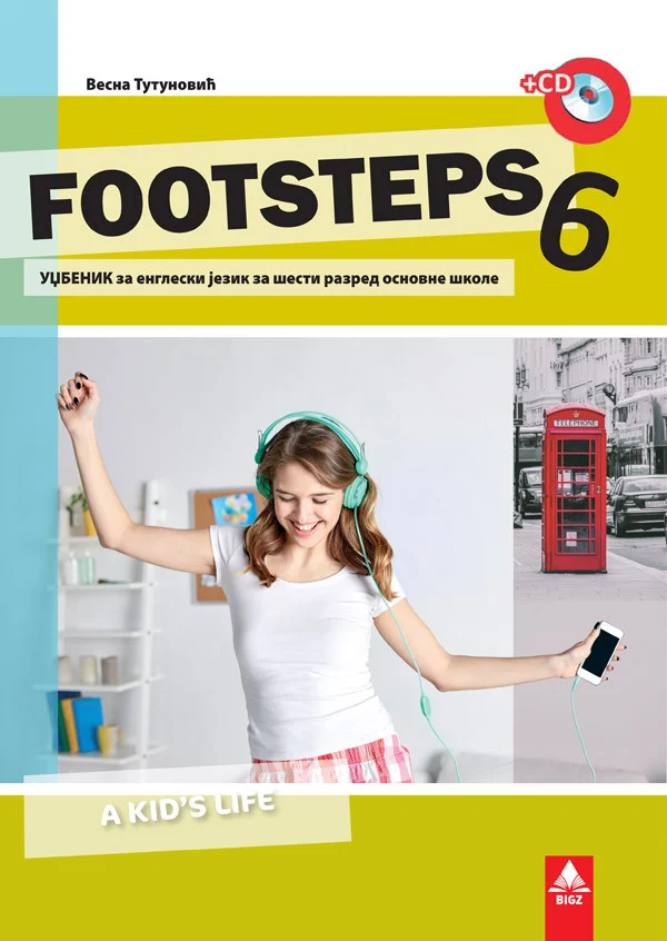 Footsteps 6 - udžbenik - BIGZ