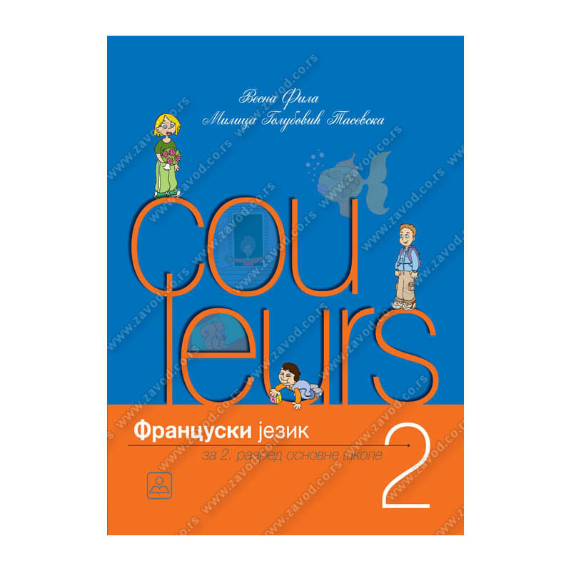 Couleurs 2 - francuski jezik za 2. razred - Zavod za udžbenike