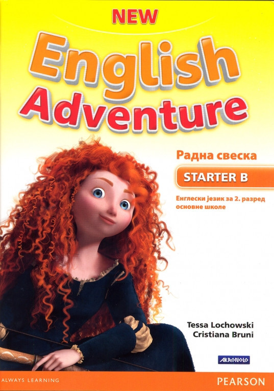 New English Adventure starter B - radna sveska - Pearson