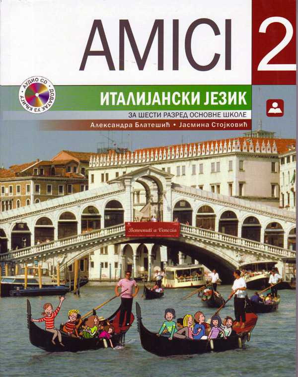 Amici 2 - udžbenik - Zavod za udžbenike