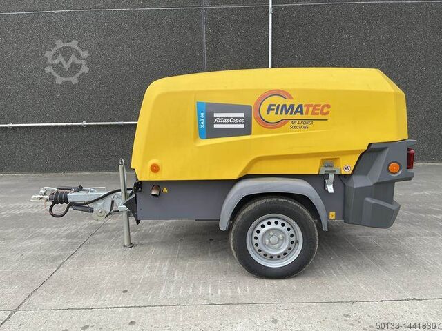 Kompresor
Atlas Copco XAS 68 KD - N WHEELS W.B. DIN EYE