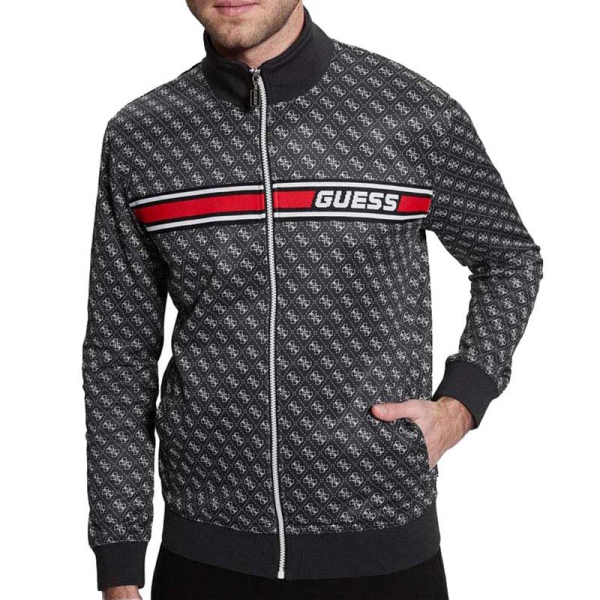 GUESS GUESS MUSKI DUKS KORBIN FULL ZIP TRAC ZA MUŠKARCE