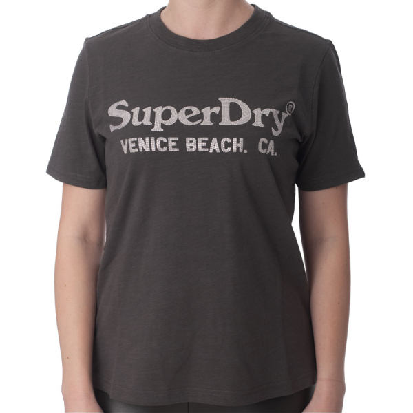 SUPERDRY ZENSKA MAJICA METALLIC VENUE RELAXED TEE