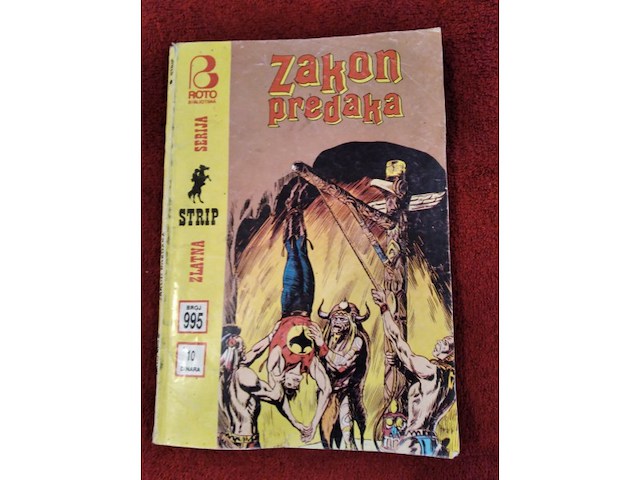 ZAGOR  -  ZAKON PREDAKA,Z.S.br.995