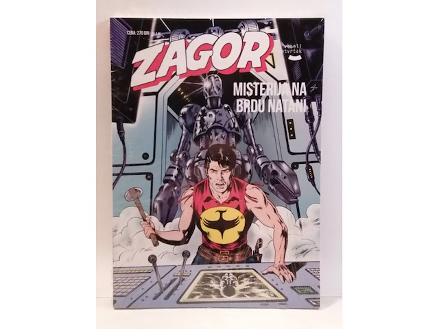 Zagor 180: Misterija na brdu Natani - celofan