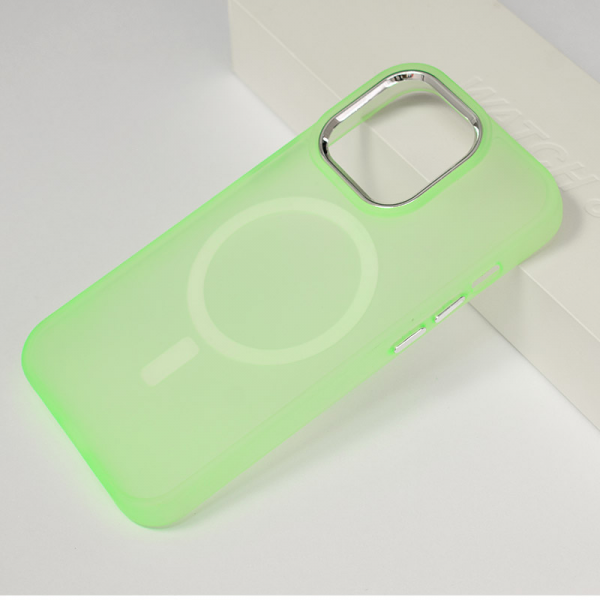 Maska Colorful Magsafe za iPhone 14 Pro zelena
