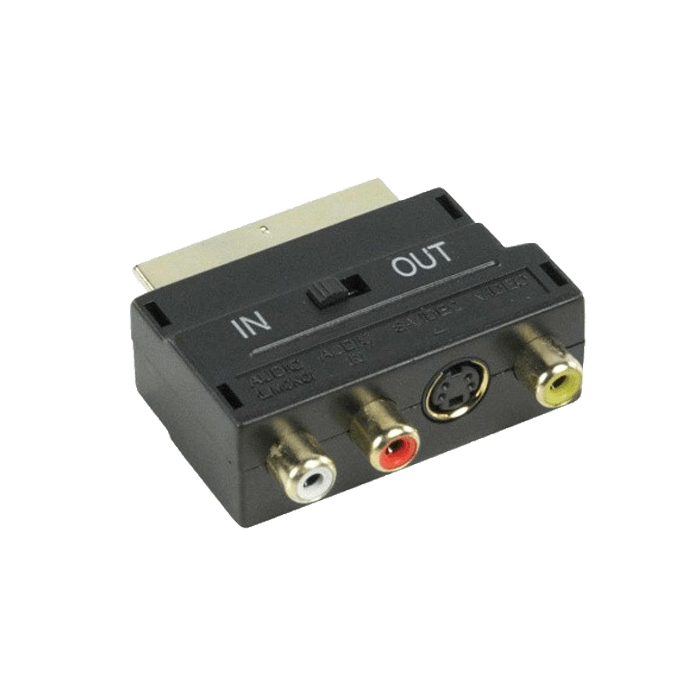 LINKOM Adapter Skart na 3xRCA (Crna)