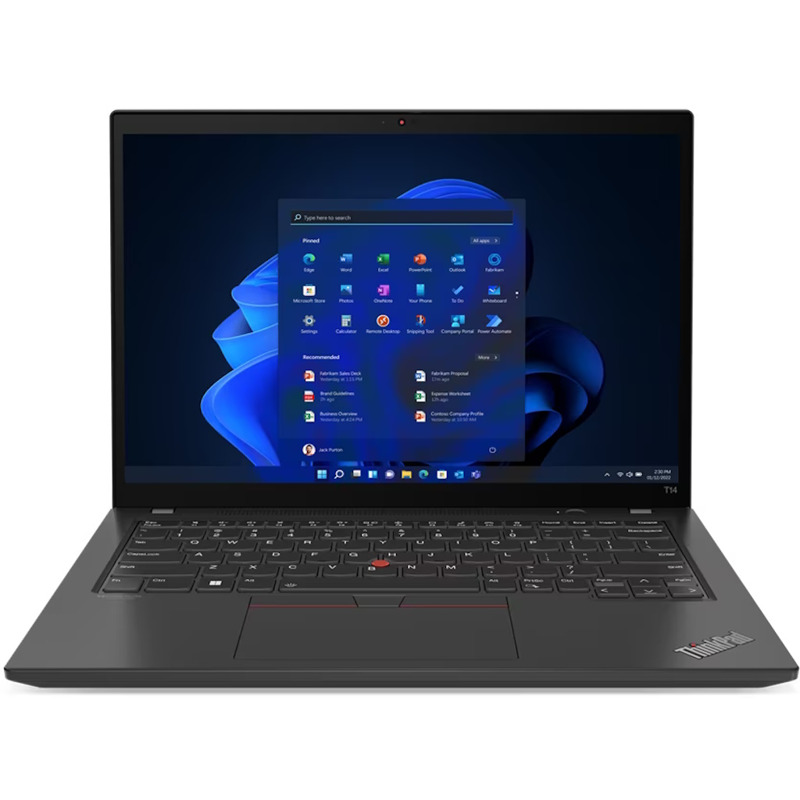 Laptop LENOVO ThinkPad T14 G4 Win 11 Pro/14″ WUXGA IPS/i5-1335U/16GB/512GB SSD/FPR/backlit SRB