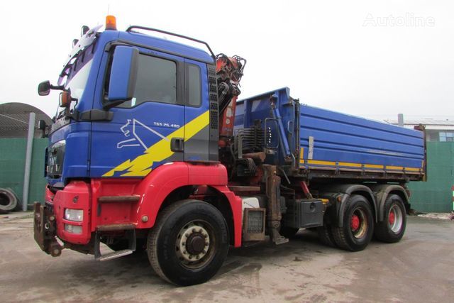 MAN TGS 26.480 6x6H BL WINTERDIENST - KRAN Nr.: 604 kiper