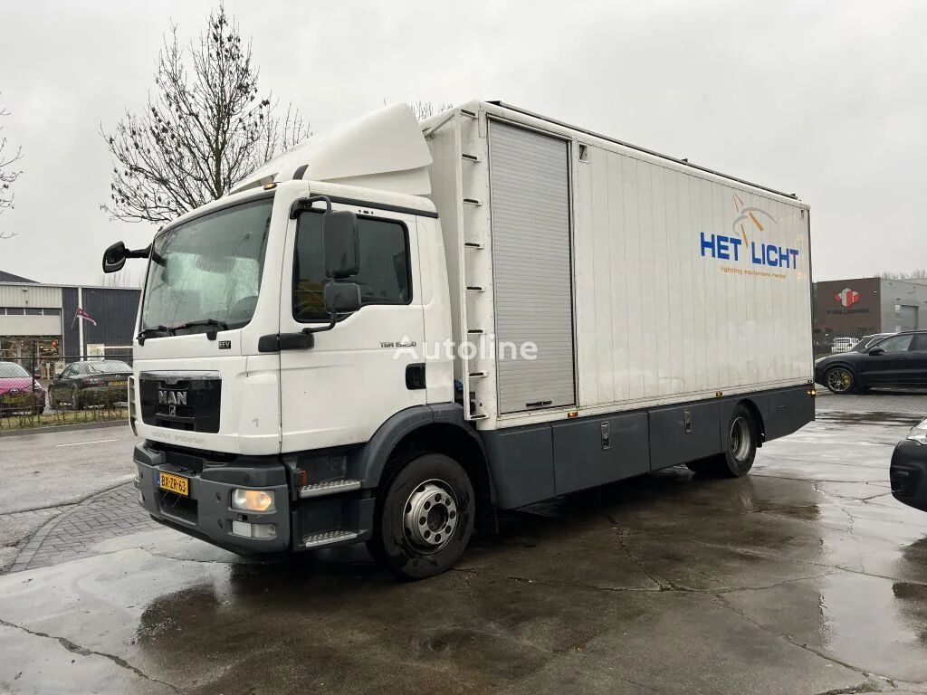 MAN TGM 15.250 4X2 - EURO 5 - ONLY 83.192 KM + BOX 6,50 MTR + DHOLLA kamion furgon