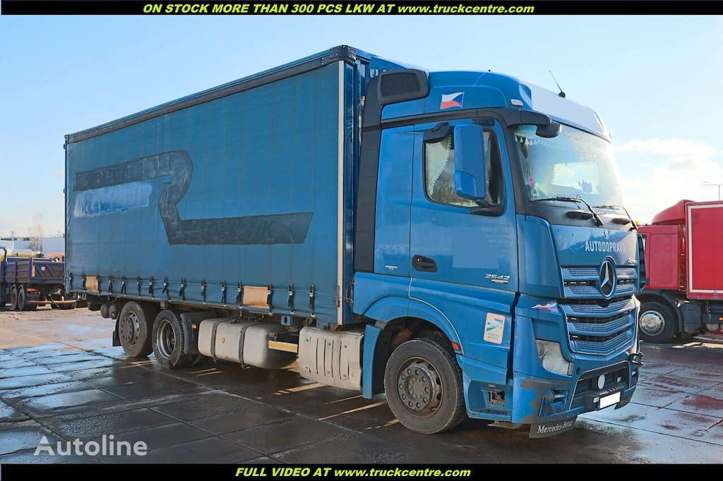 Mercedes-Benz ACTROS 2542, BDF, 6x2, EURO 6 kamion s ceradom