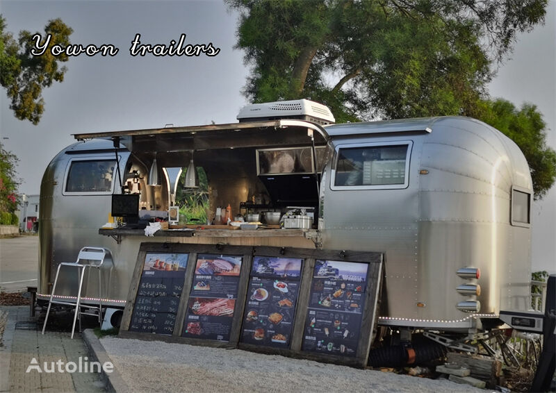 Nova Yowon Fully customized Airstream model food trailer catering cart stai prikolica brze hrane