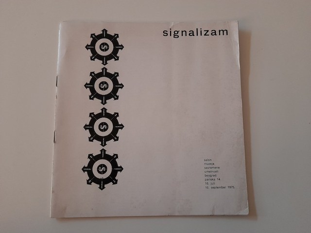 Signalizam - katalog Izložbe 1975