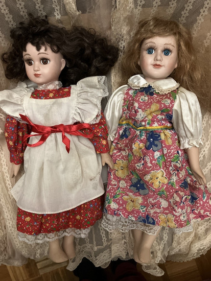 Lutka porcelanske dve