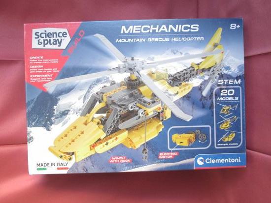 SCIENCE&PLAY MOUNTAIN RESCUE HELICOPTER