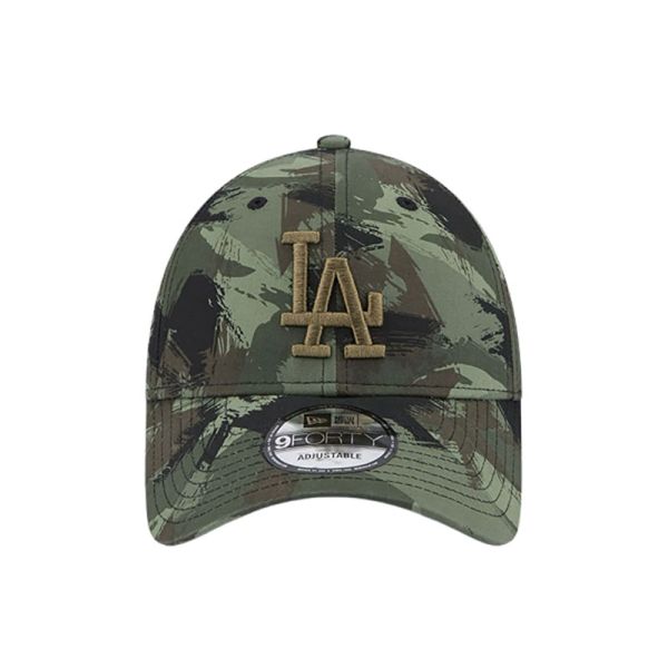 LA DODGERS PAINTED ALL OVER PRINT 9FORTY ADJUSTABLE CAP 'CAMO'