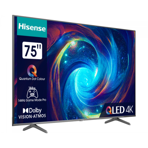 HISENSE 75 inča 75E7KQ PRO QLED 4K UHD Smart TV