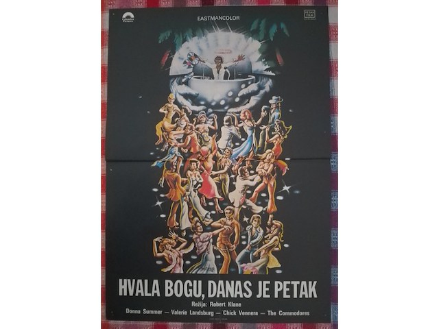 plakat HVALA BOGU, DANAS JE PETAK