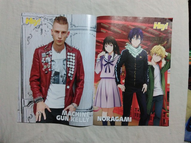 BTS, Machine Gun Kelly, Noragami