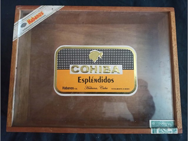 Cohiba Esplendidos kutija za cigare