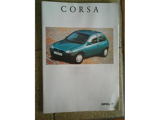 AUTO KATALOG  OPEL CORSA