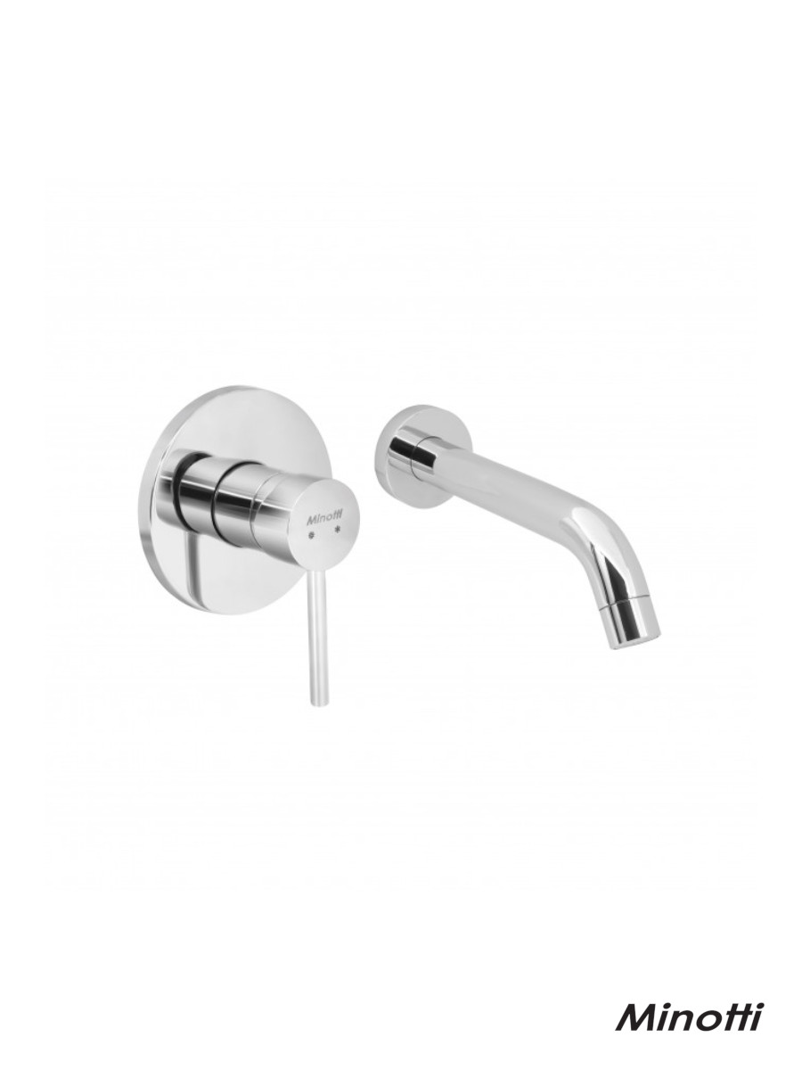 Ugradna baterija za lavabo Tubo Minotti 61S02