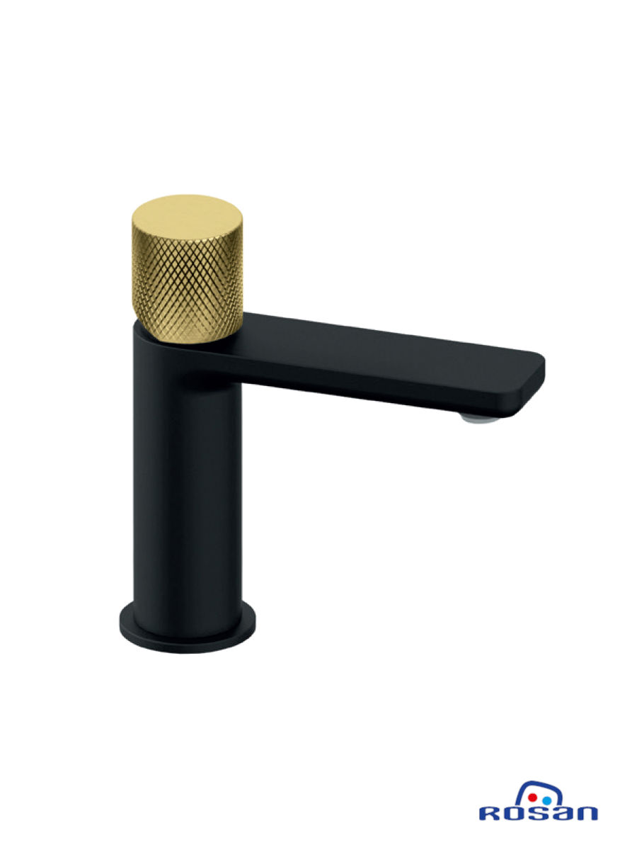 Baterija za lavabo S2 Black&Gold Rosan 230101BG