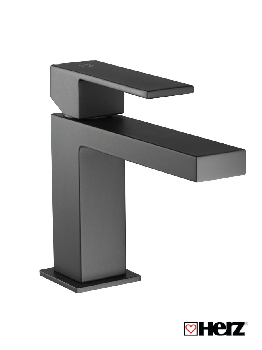 Baterija za lavabo SQ Black q10 00057B Herz