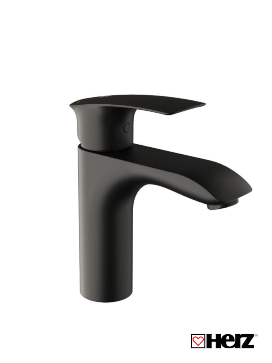 Baterija za lavabo Elite Black e11B 00088B Herz