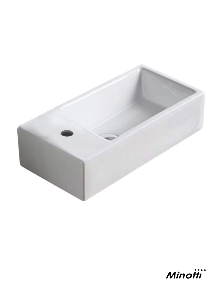 Nadgradni lavabo 40,5×20,5cm Minotti desni