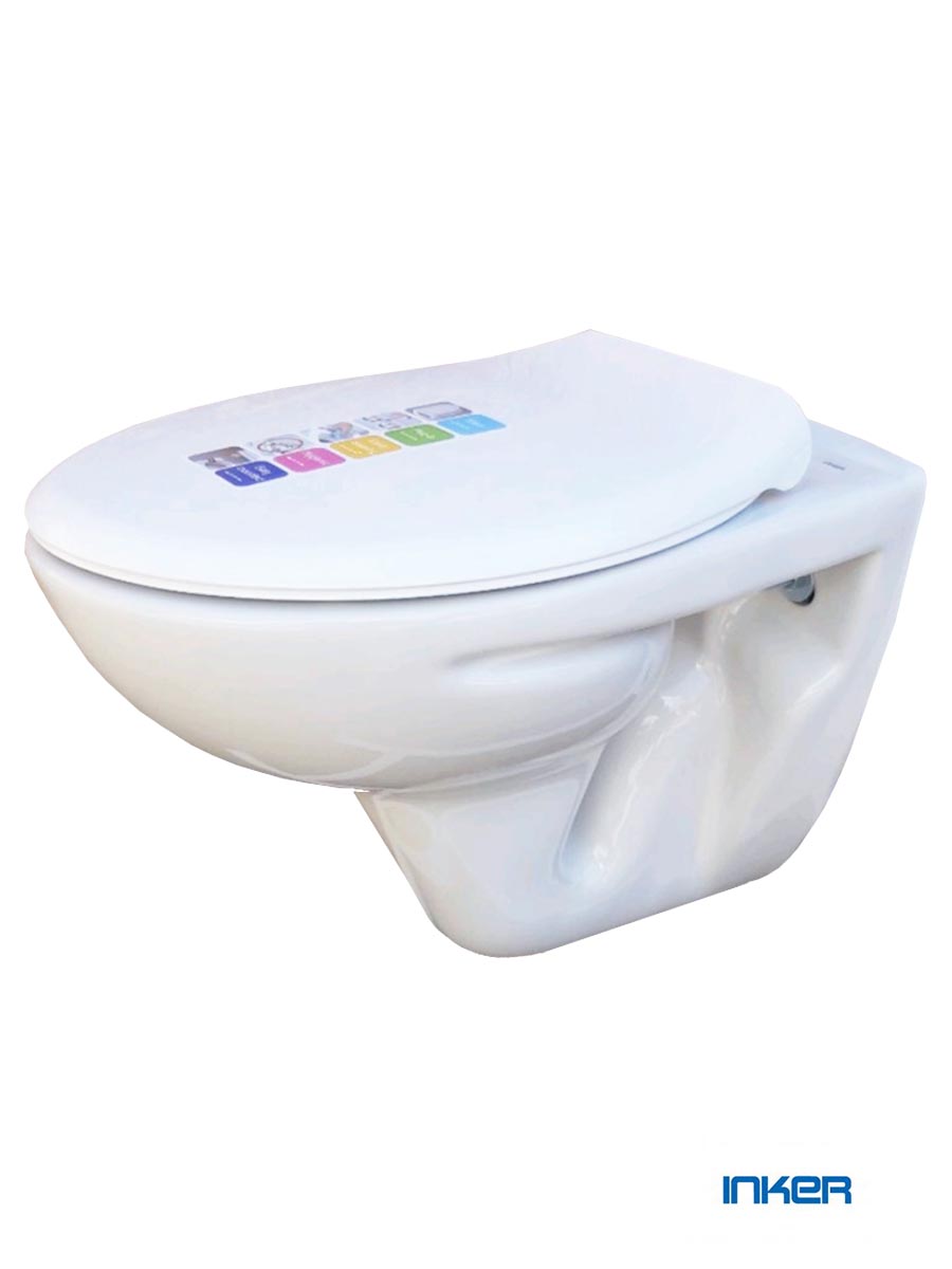 WC šolja konzolna Inker polo sa wc daskom Smart