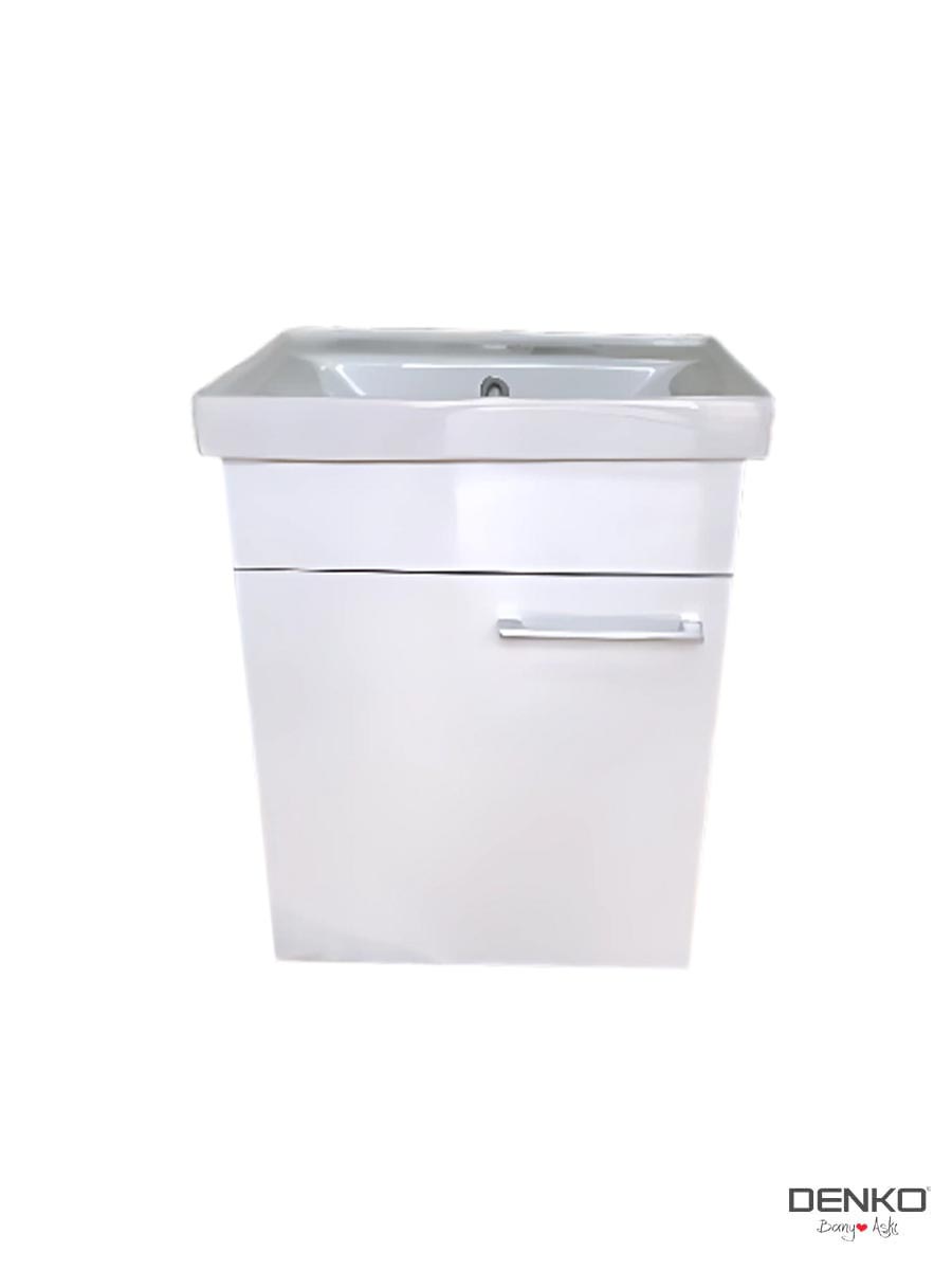 Lavabo sa ormarićem medijapan Terra 50cm Bela