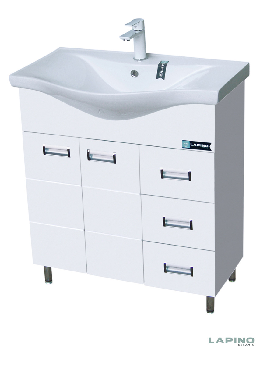 Lavabo sa ormarićem 7075 3 Fioke 75x85cm Lapino Roma