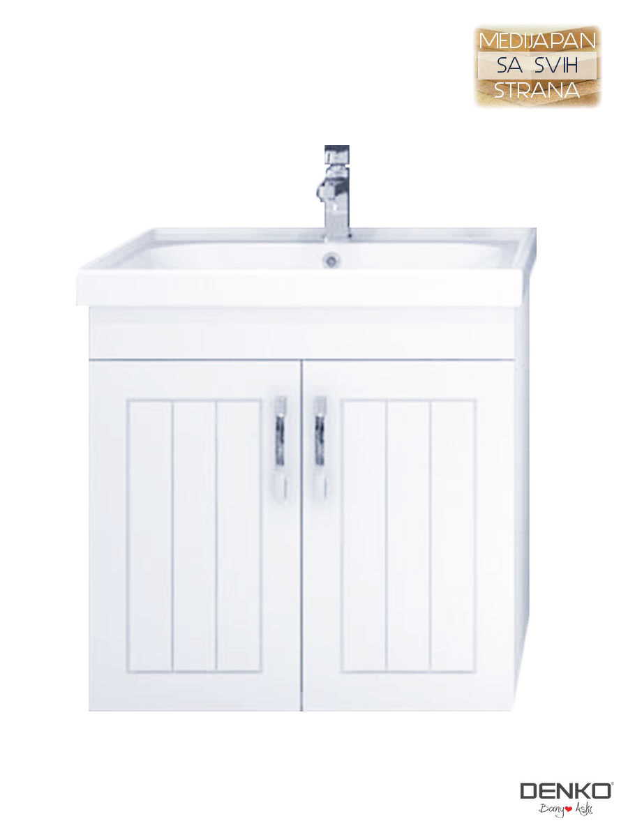 Lavabo sa ormarićem medijapan Lotus 60cm Denko