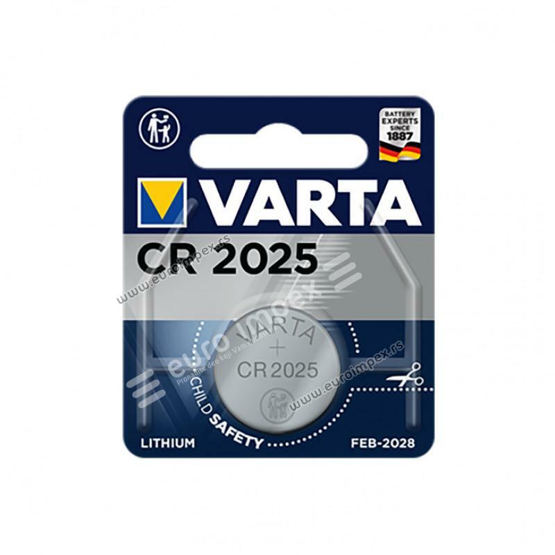 CR2025 LITIJUMSKA BATERIJA 2025 VARTA Electronics